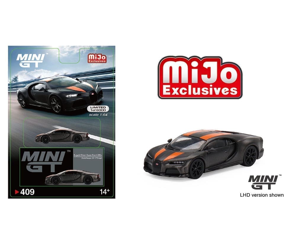 Mini GT 1:64 Bugatti Chiron Super Sport 300+World Record 304.773 mph ... Mini GT 1:64 Bugatti Chiron Super Sport 300+World Record 304.773 mph ...