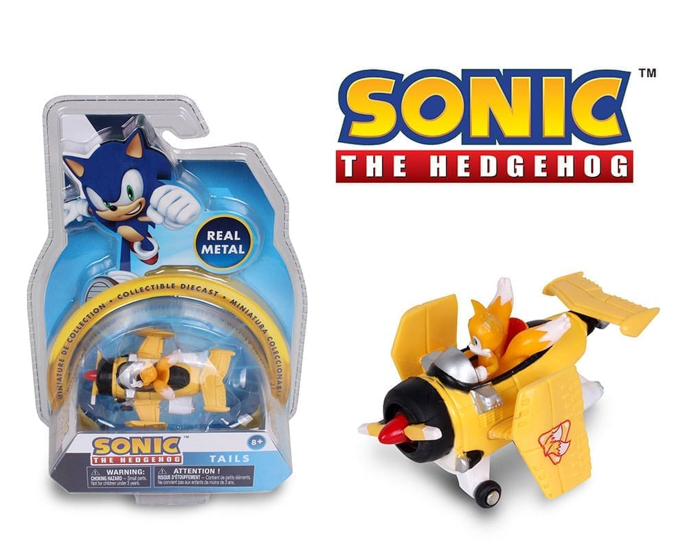 NKOK 1:64 Sonic The Hedgehog Tails Yellow Die-Cast - M & J Toys Inc ... NKOK 1:64 Sonic The Hedgehog Tails Yellow Die-Cast - M & J Toys Inc ...