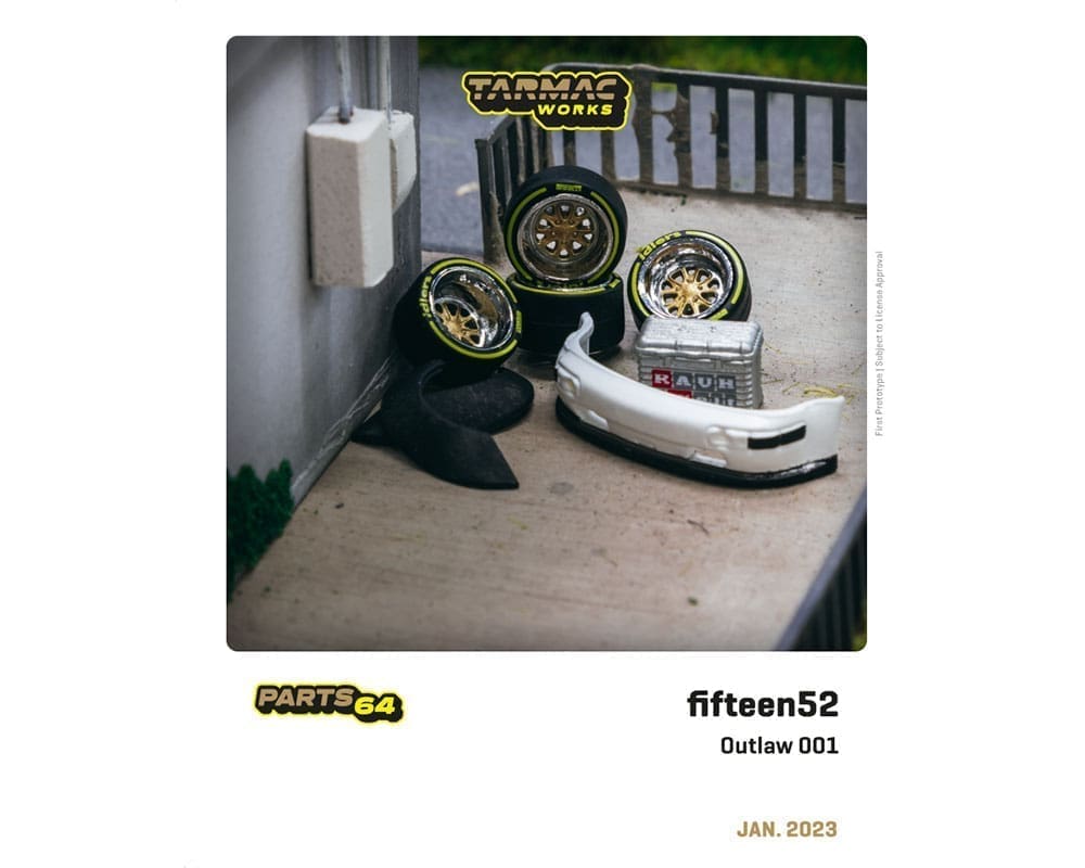 Tarmac Works 1:64 Fifteen52 Outlaw 001Design Wheels & Accessories for ...