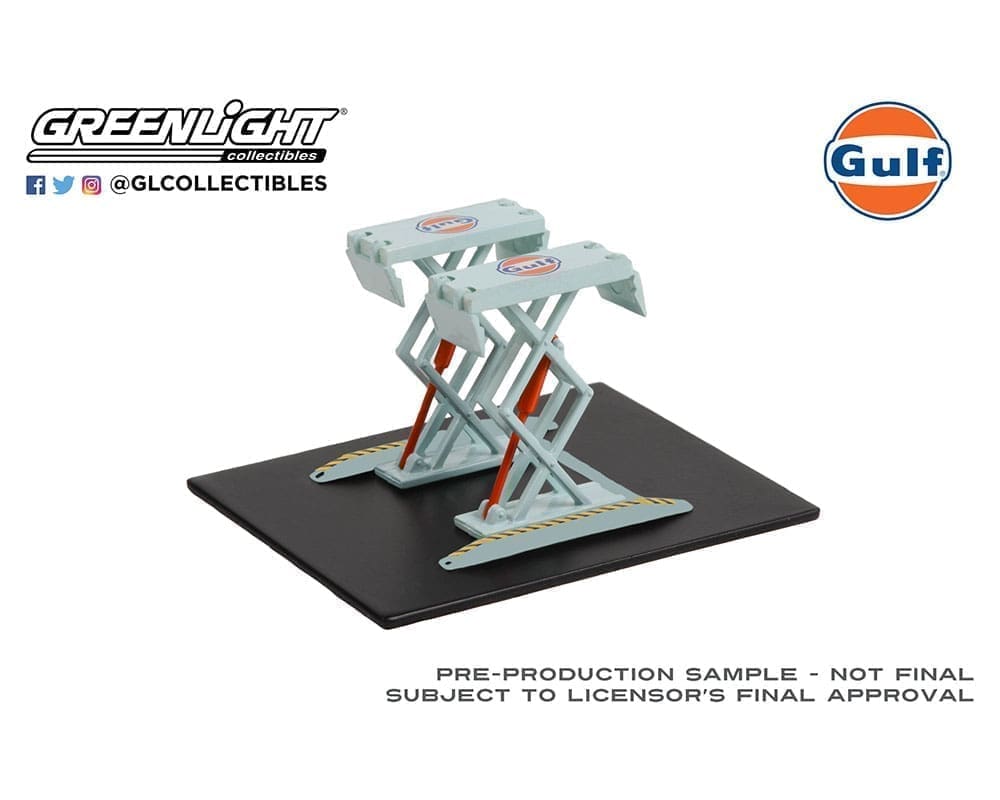 Greenlight 1:64 Double Scissor Lifts Series 1 - Gulf - M & J Toys Inc ...