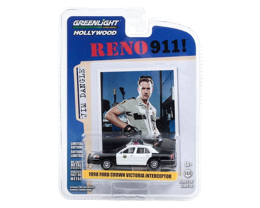 Greenlight 1:64 Lieutenant Jim Dangle’s 1998 Ford Crown Victoria Police ...