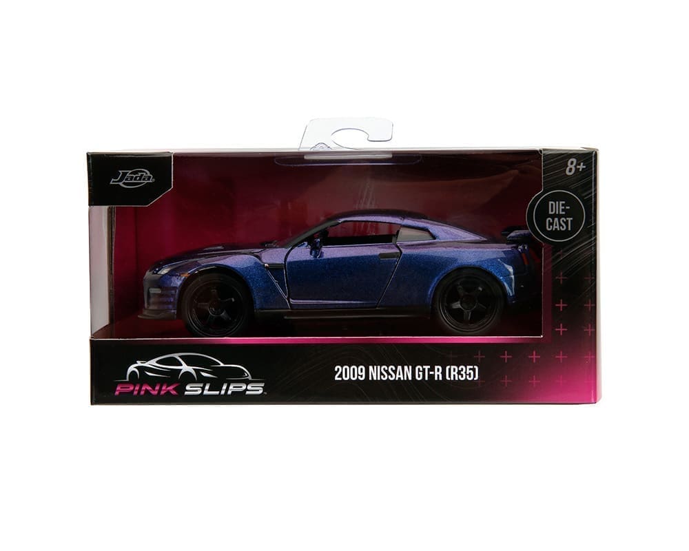 Jada 1:32 2009 Nissan GT-R (R35) – Metallic Purple – Pink Slips - M & J ...