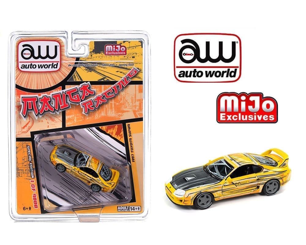 Auto World 1:64 1997 Toyota Supra Manga Art Limited 4,800 pieces - Mijo ...