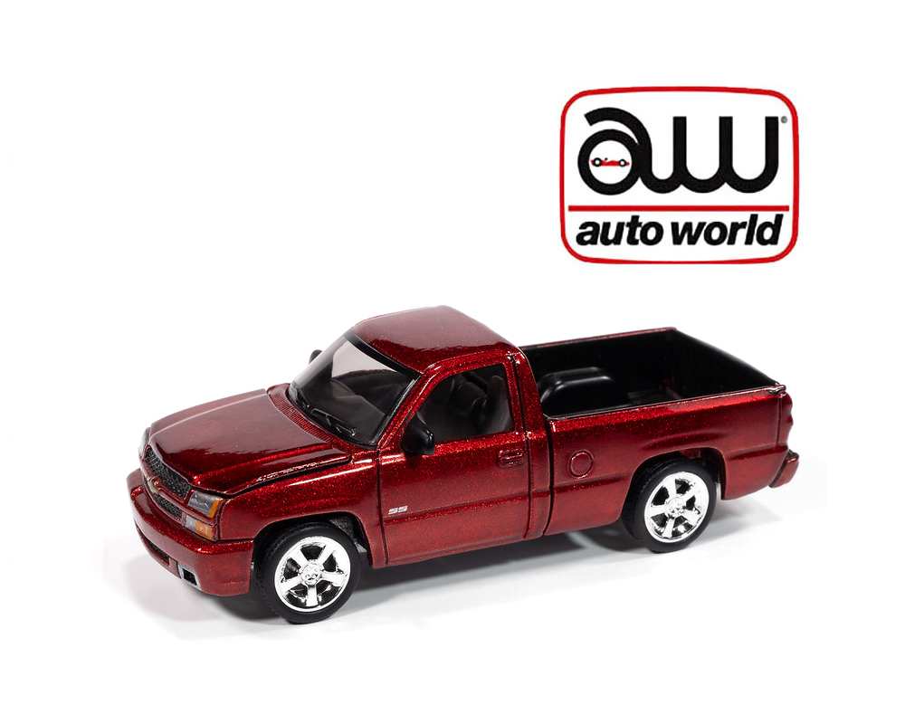 Auto World 1:64 2005 Chevrolet Silverado SS Custom Single Cab Version B ...