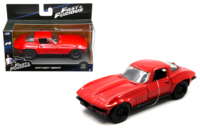 Jada 1:32 Letty's Chevrolet Corvette - Red- Fast & Furious 8 - M & J ...