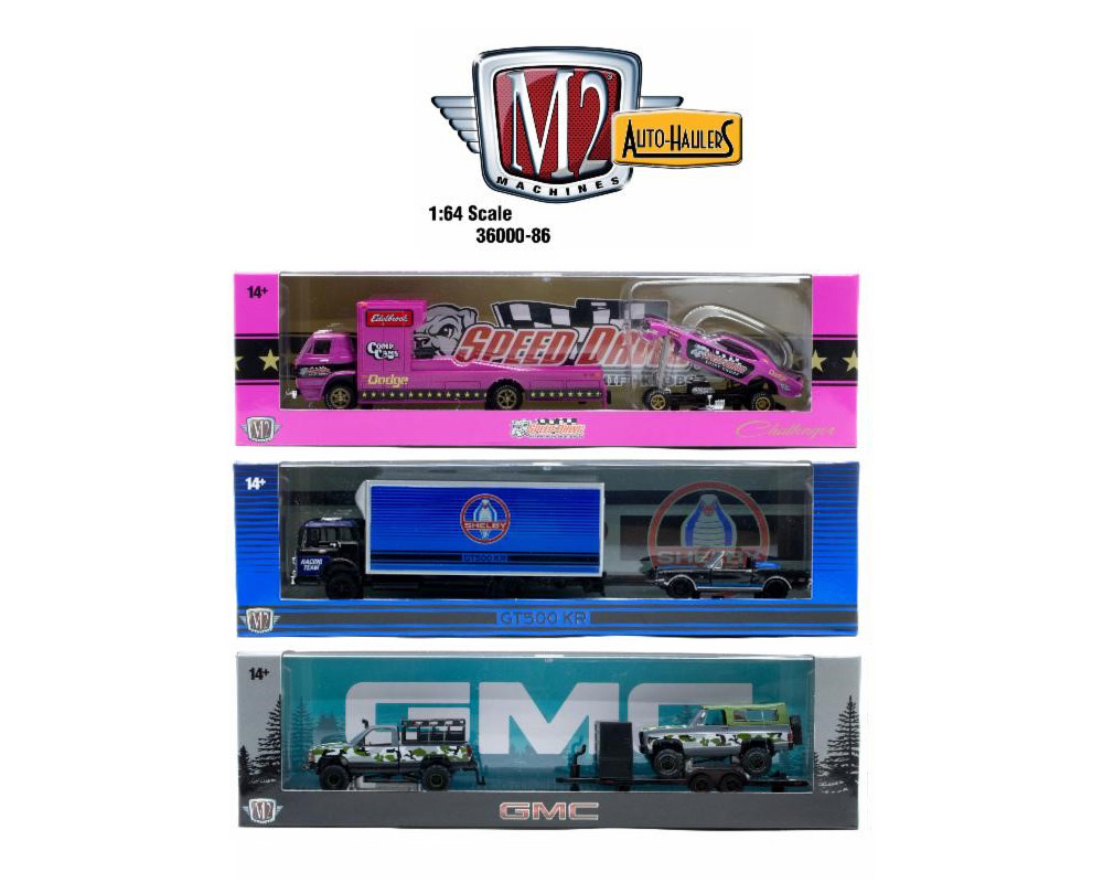 M2 Machines 1:64 Auto-Haulers Release 86 Assortment - M & J Toys Inc ...