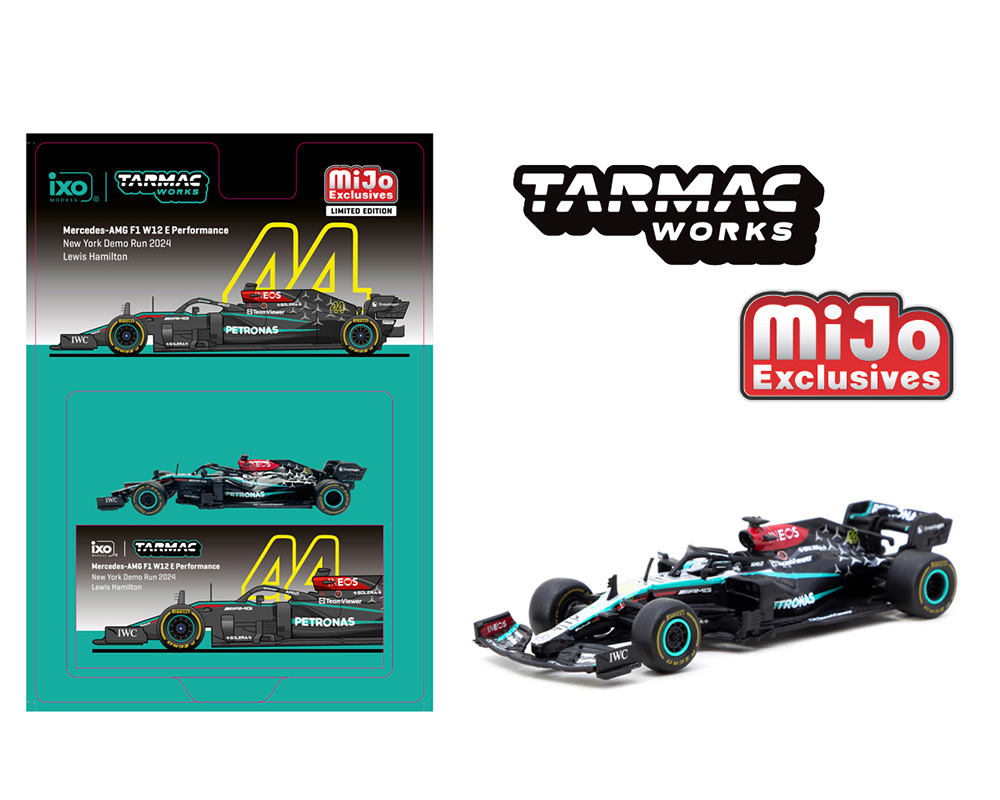 (Preorder) Tarmac Works 1:64 Mercedes-AMG F1 W12 E Performance New York ...