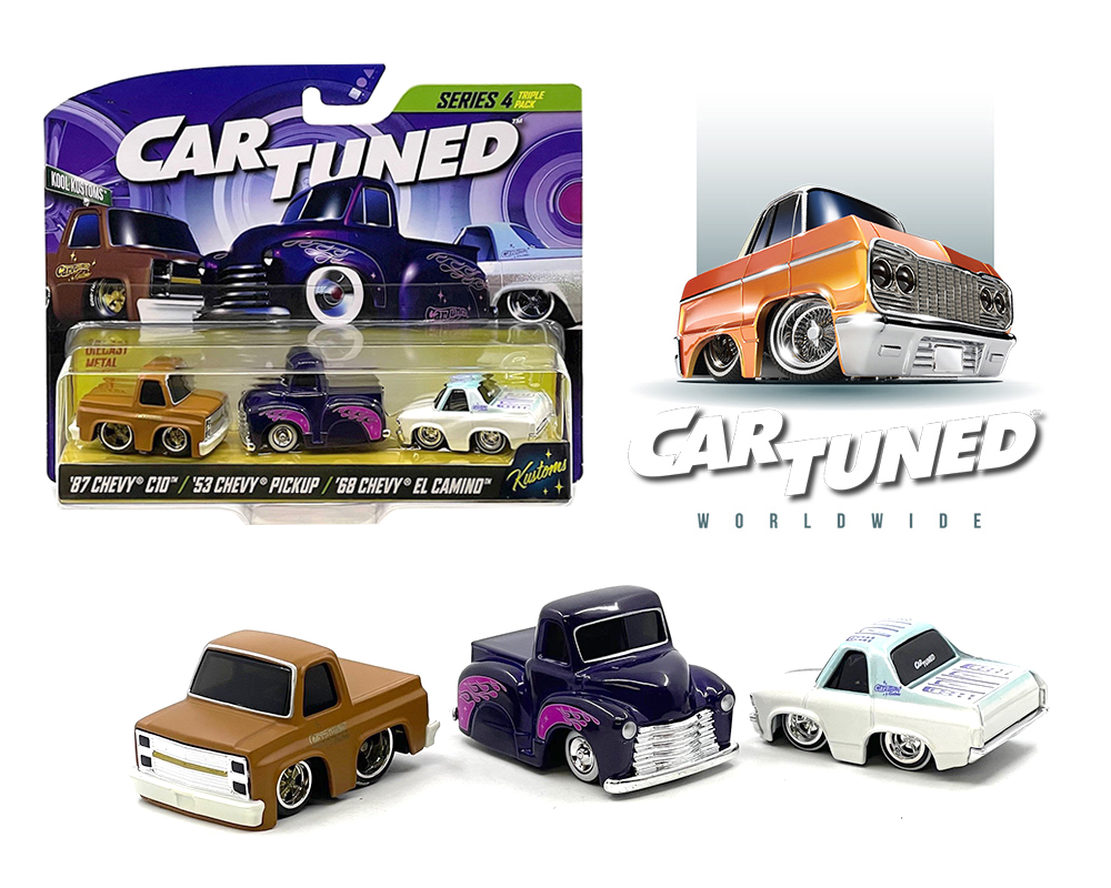 CarTuned 1:64 Kustoms Series 4 Kool Kustoms 3 Pack 2025 - 1987 ...